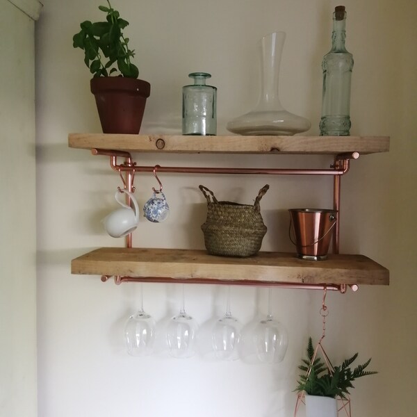 Gold Shelf Rail - Etsy