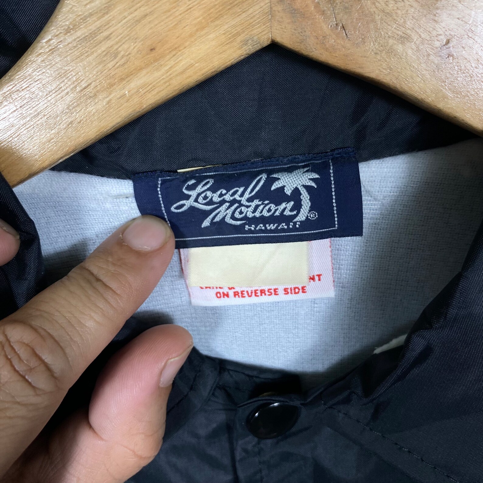 Vintage 80s Local Motion Coach Button Jacket M Size Black Colour - Etsy