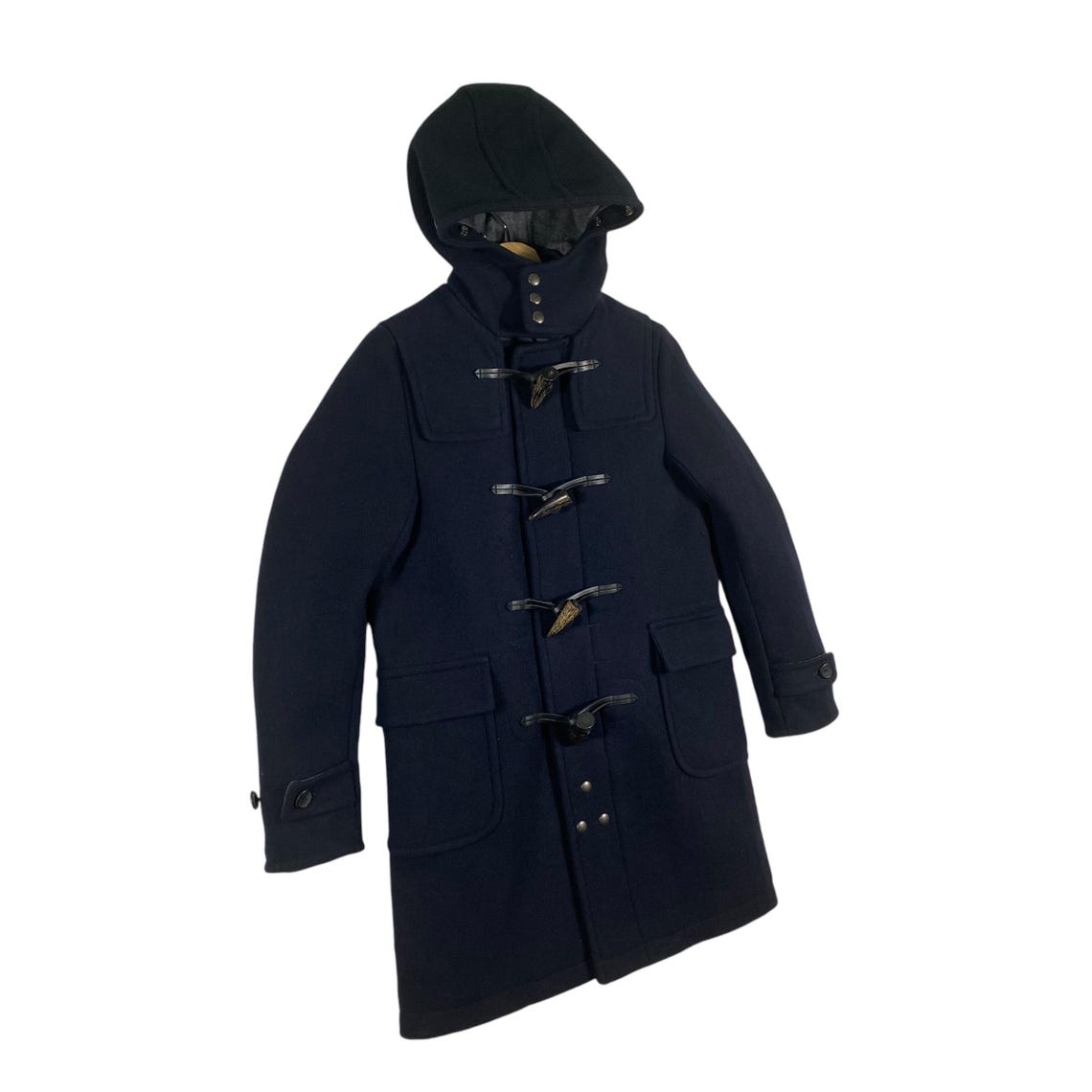 Vintage Masterpiece Japanese Brand Duffer Coat Toggle Button/zipper ...