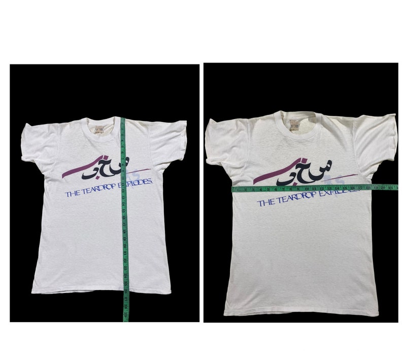 Vintage 80s the Teardrop Explodes Band Tee - Etsy