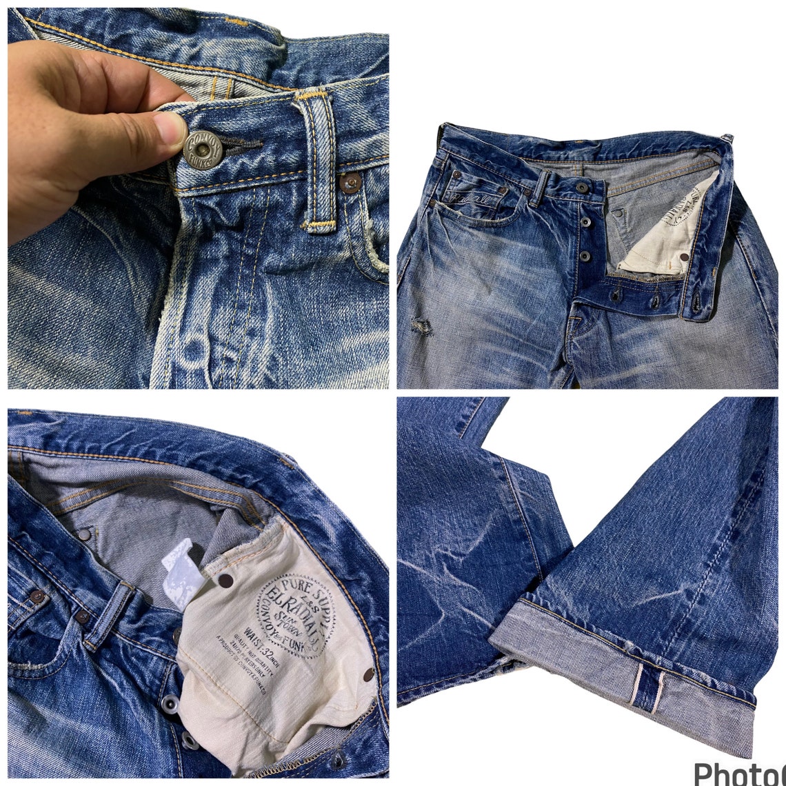 CONVOY & FUNK.CO Selvedge Jeans - Etsy