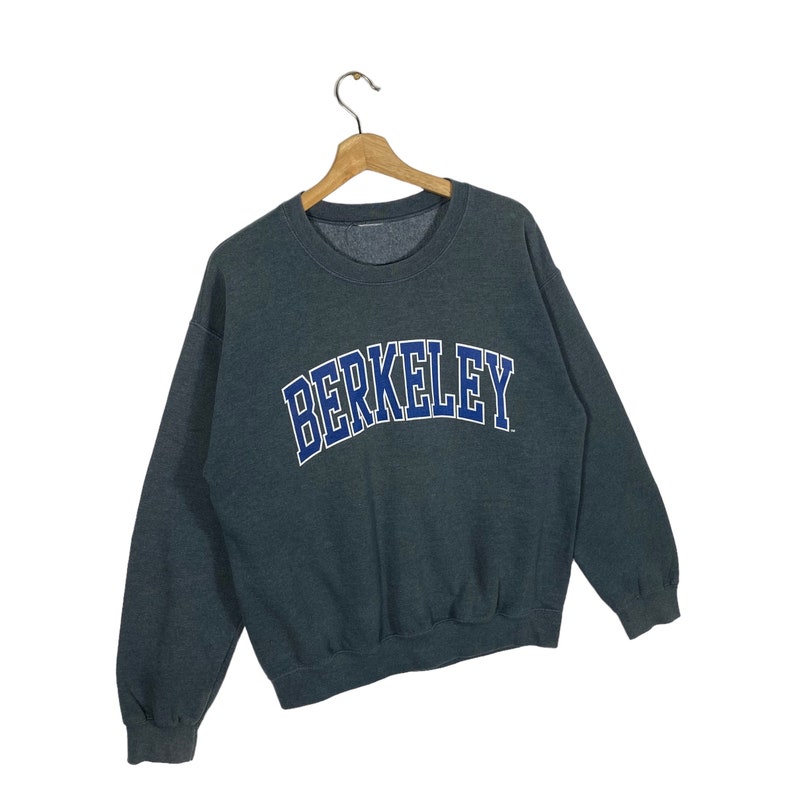 Vintage Berkeley Sweatshirt M Size Grey Colour - Etsy