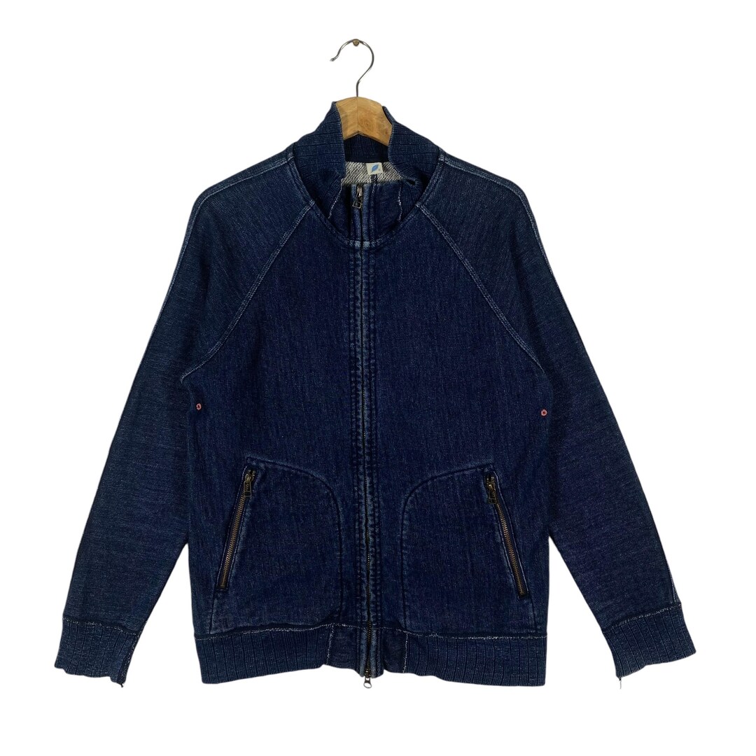 Pure Blue Japan Indigo Dyed Tred Jacket Size 2 (M) - Etsy