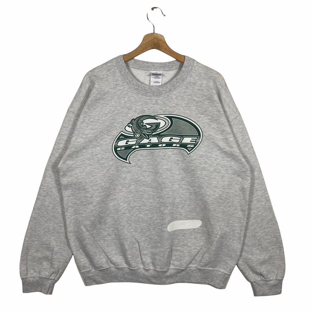 Vintage Gage Gators Sweatshirt L Size Grey Colour - Etsy