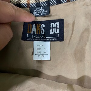 Vintage Daks England Check Pattern Mini Skirt Wool - Etsy