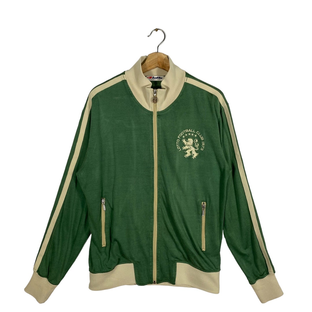 Vintage Lotto Football Club Jacket Zipper L Size but to Fit M Size ...