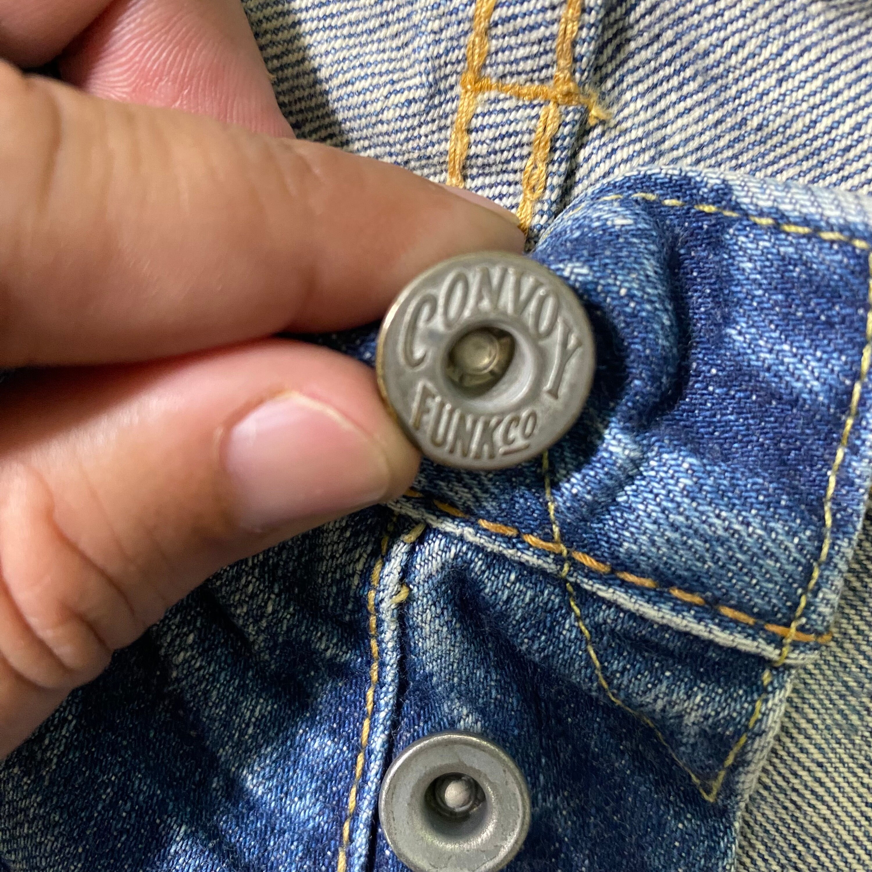 CONVOY & FUNK.CO Selvedge Jeans - Etsy