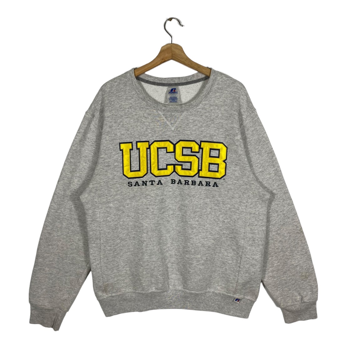 Vintage University of California Santa Barbara Sweatshirt L Size Grey ...