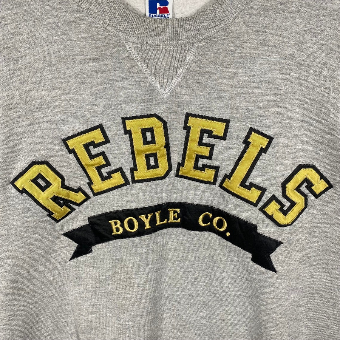 Vintage Boyle County High School Sweatshirt L Size Grey Colour - Etsy
