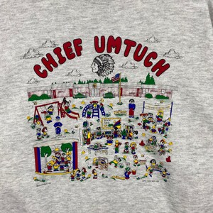Vintage Chief Umtuch Sweatshirt American Classic Children Middle School ...