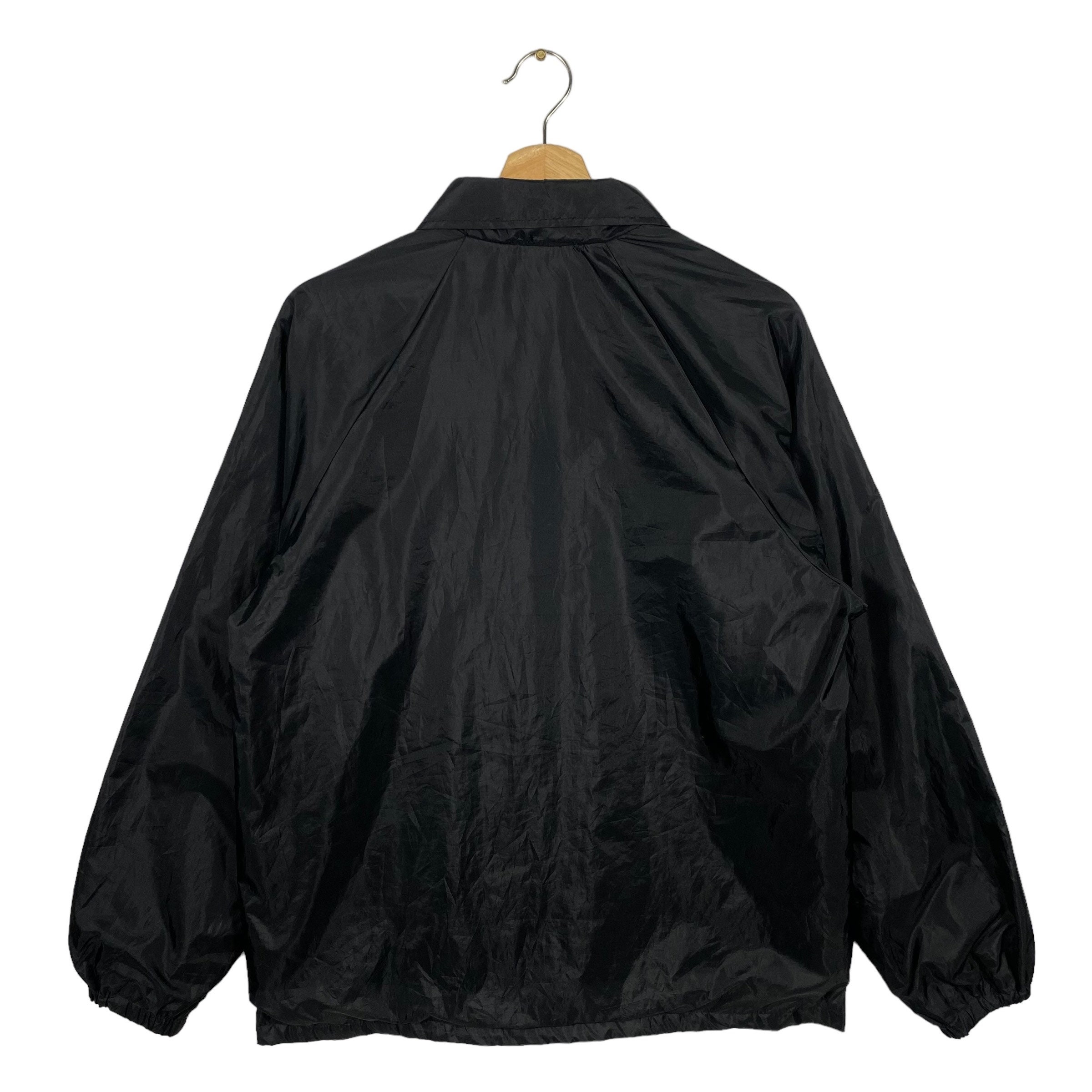 Vintage 80s Local Motion Coach Button Jacket M Size Black Colour - Etsy