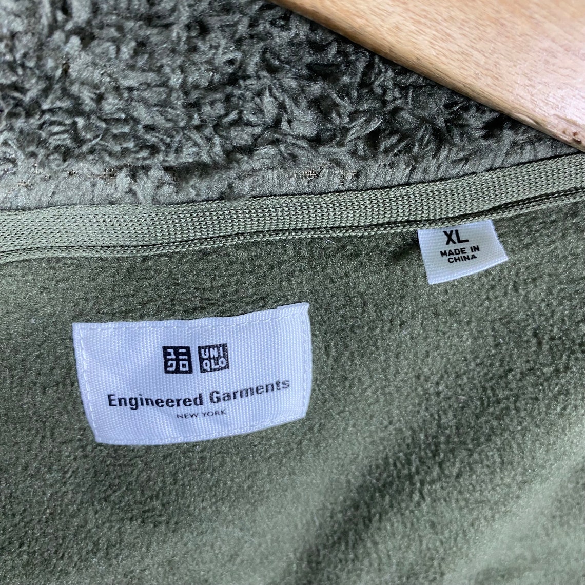 Engineered Garments New York Uniqlo Collaboration Fleece Patchwork ...