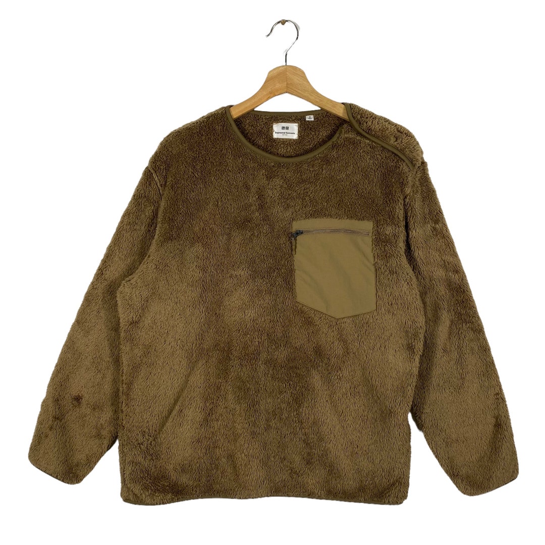 Engineered Garments Uniqlo Collaboration Fleece Sweatshirt M Size Brown ...