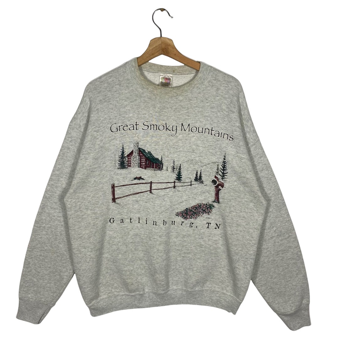 Vintage Smoky Mountains Gatlinburg Sweatshirt (L) - Etsy