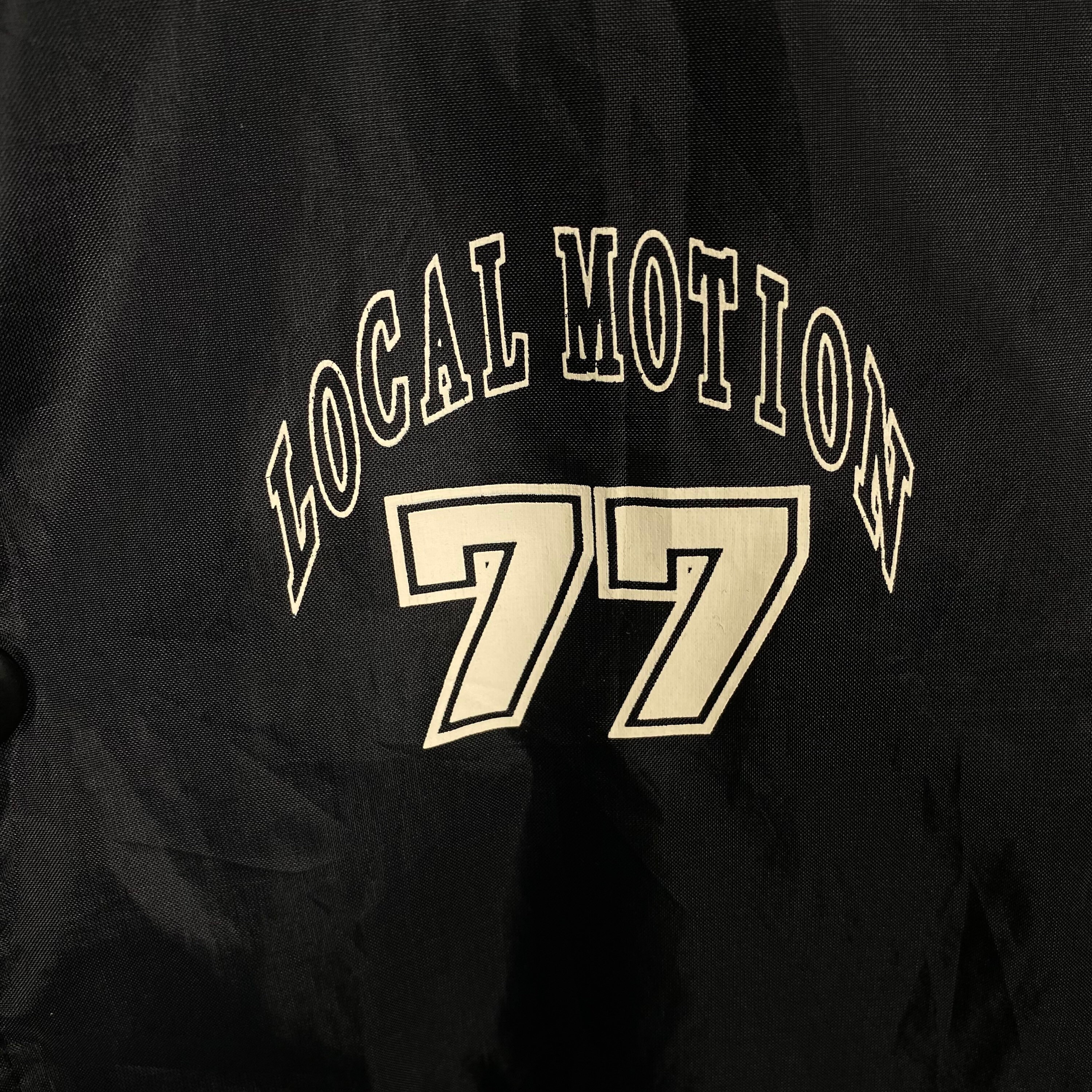 Vintage 80s Local Motion Coach Button Jacket M Size Black Colour - Etsy