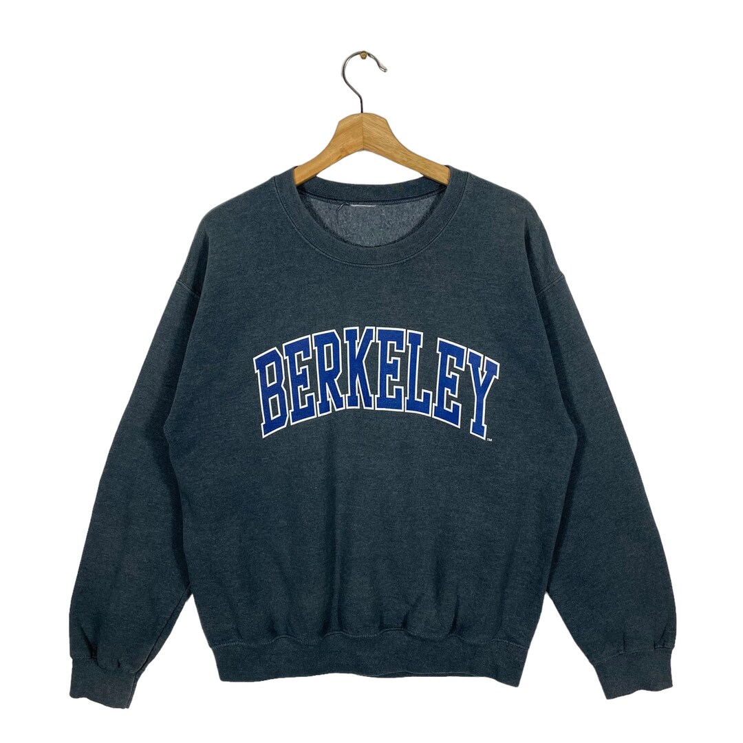 Vintage Berkeley Sweatshirt M Size Grey Colour - Etsy