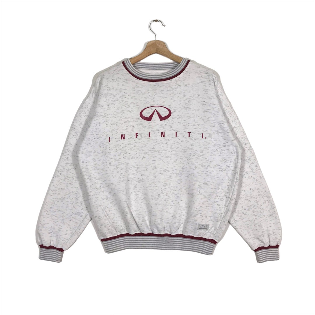 Vintage 90s Infiniti Sweatshirt - Grey, Size S (fits M) - Etsy