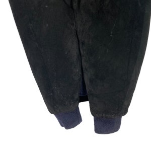 Vintage Naf Naf Leather Bomber Jacket L Size Black Colour - Etsy