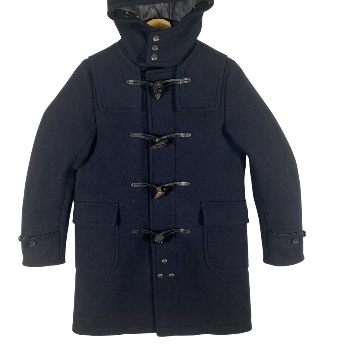 Vintage Masterpiece Japanese Brand Duffer Coat Toggle Button/zipper ...