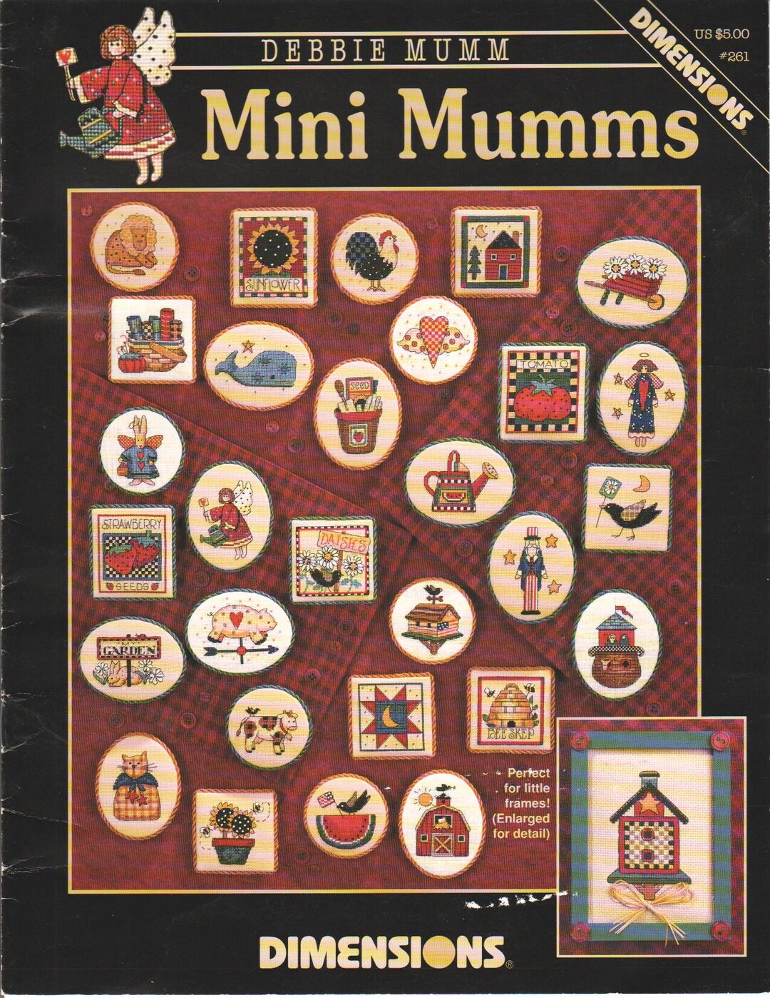 Mini Mumms, Cross Stitch Patterns Leaflet 261 by Dimensions, Debbie ...