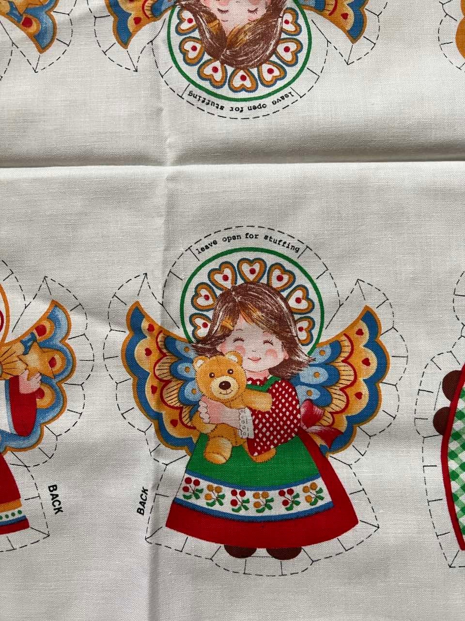 Christmas Angel Fabric Panel by Cranston Print Works Co Sewing Panel ...