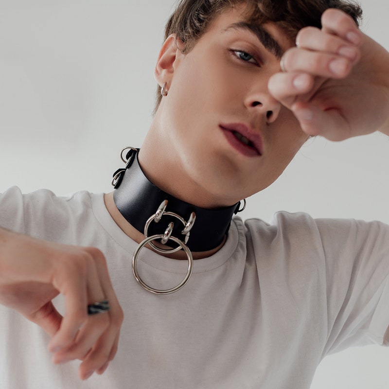 Bondage Collar - Etsy