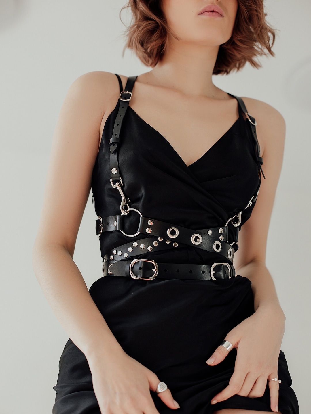 Leather Body Harness for Women Plus Size Harness Body Harness Fashion ...