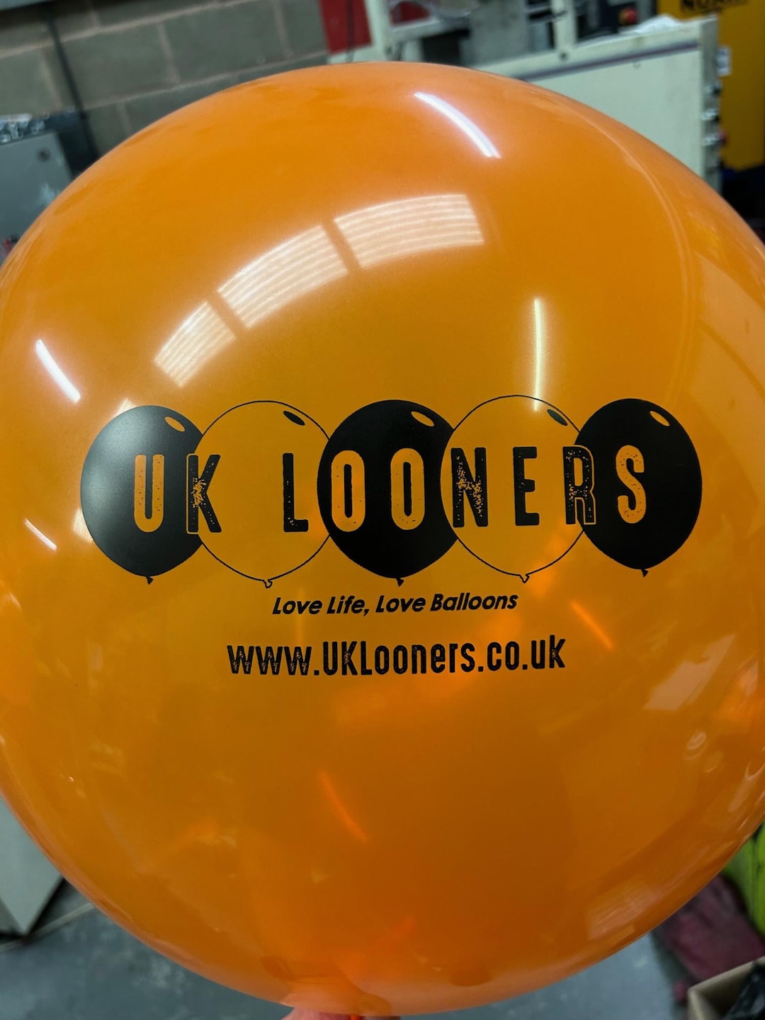 24" UK Looners Logo - 24 Inch Giant Latex Balloon 2ft 2foot Looner ...