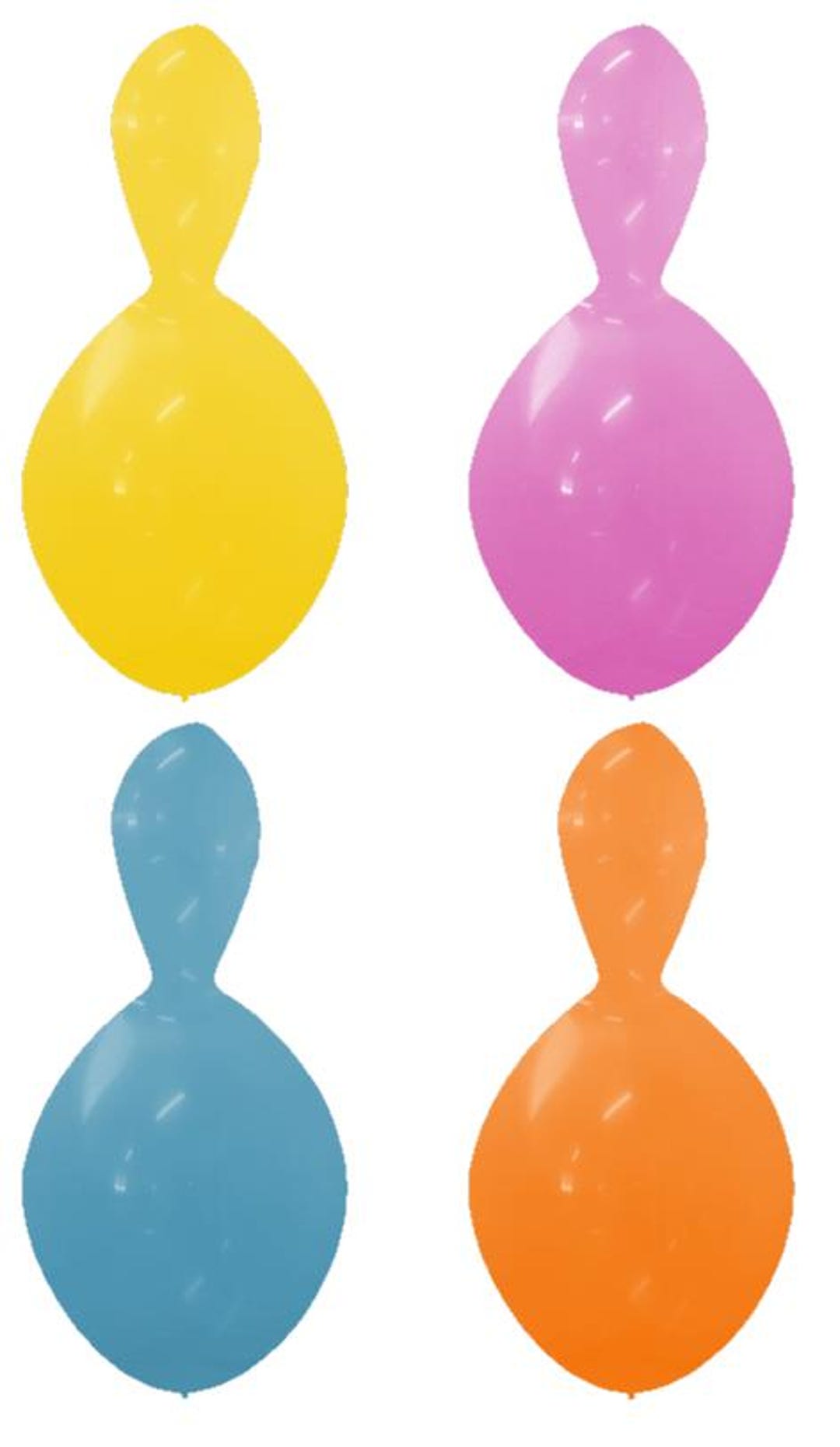 60" Doll Shape Latex Balloon for Looner Interest, Looners Balloons ...