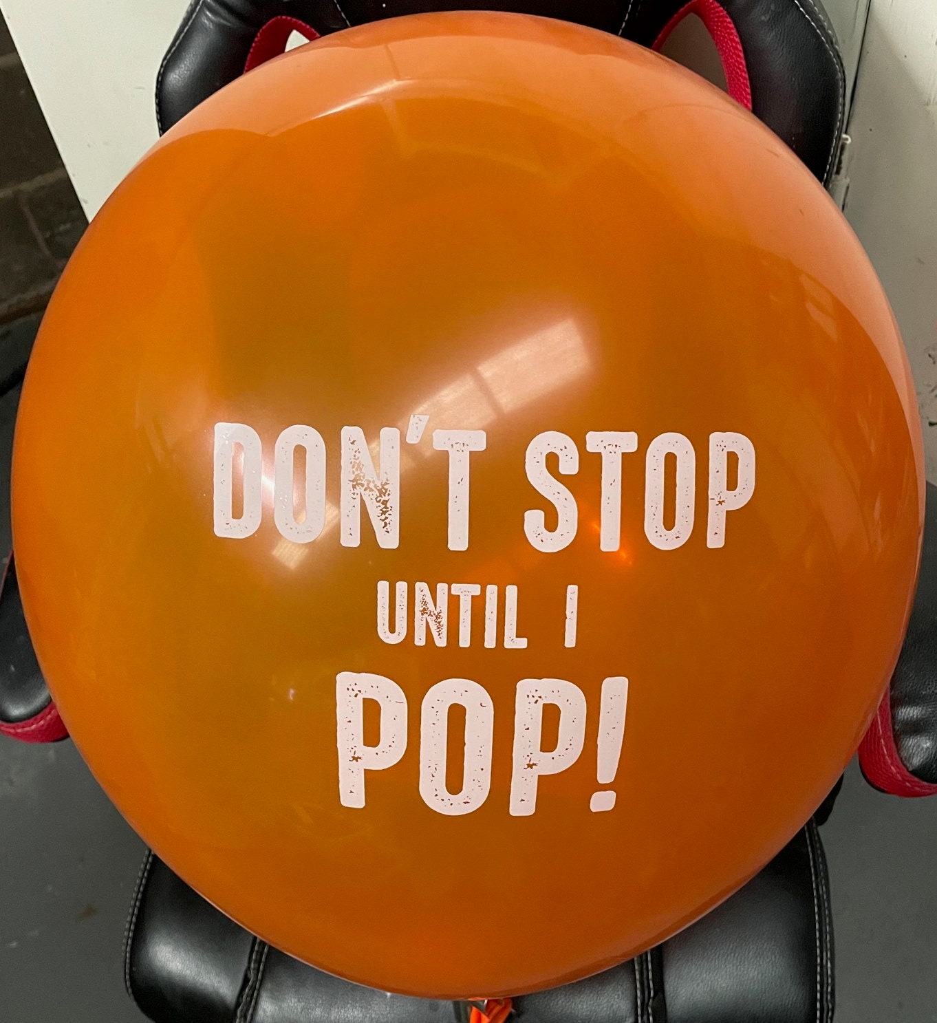 24" Don't Stop Till I Pop B2P - 24 Inch Giant Latex Balloon 2ft 2foot ...