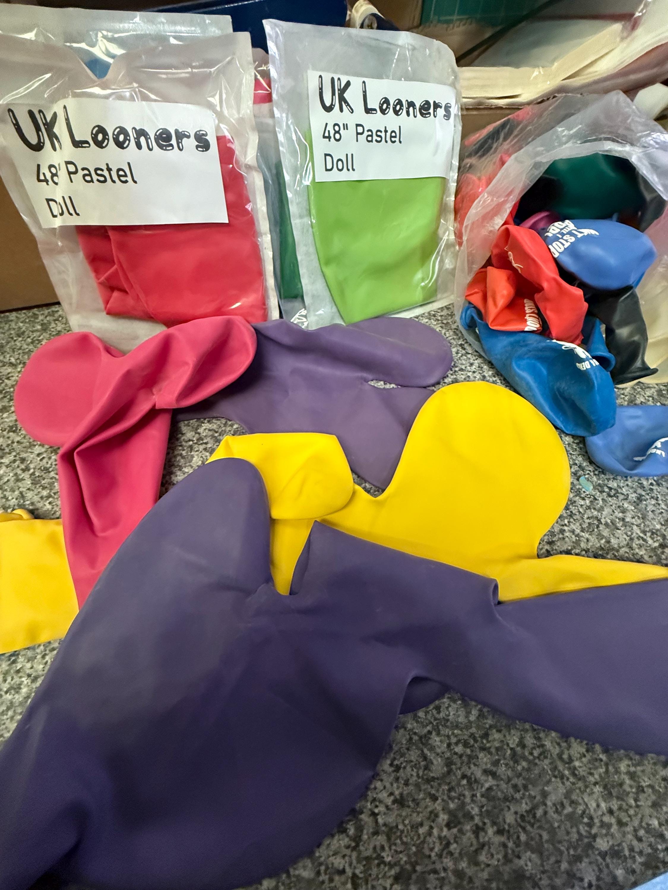 48" Duck Shape Latex Balloon for Looner Interest, Looners Balloons ...