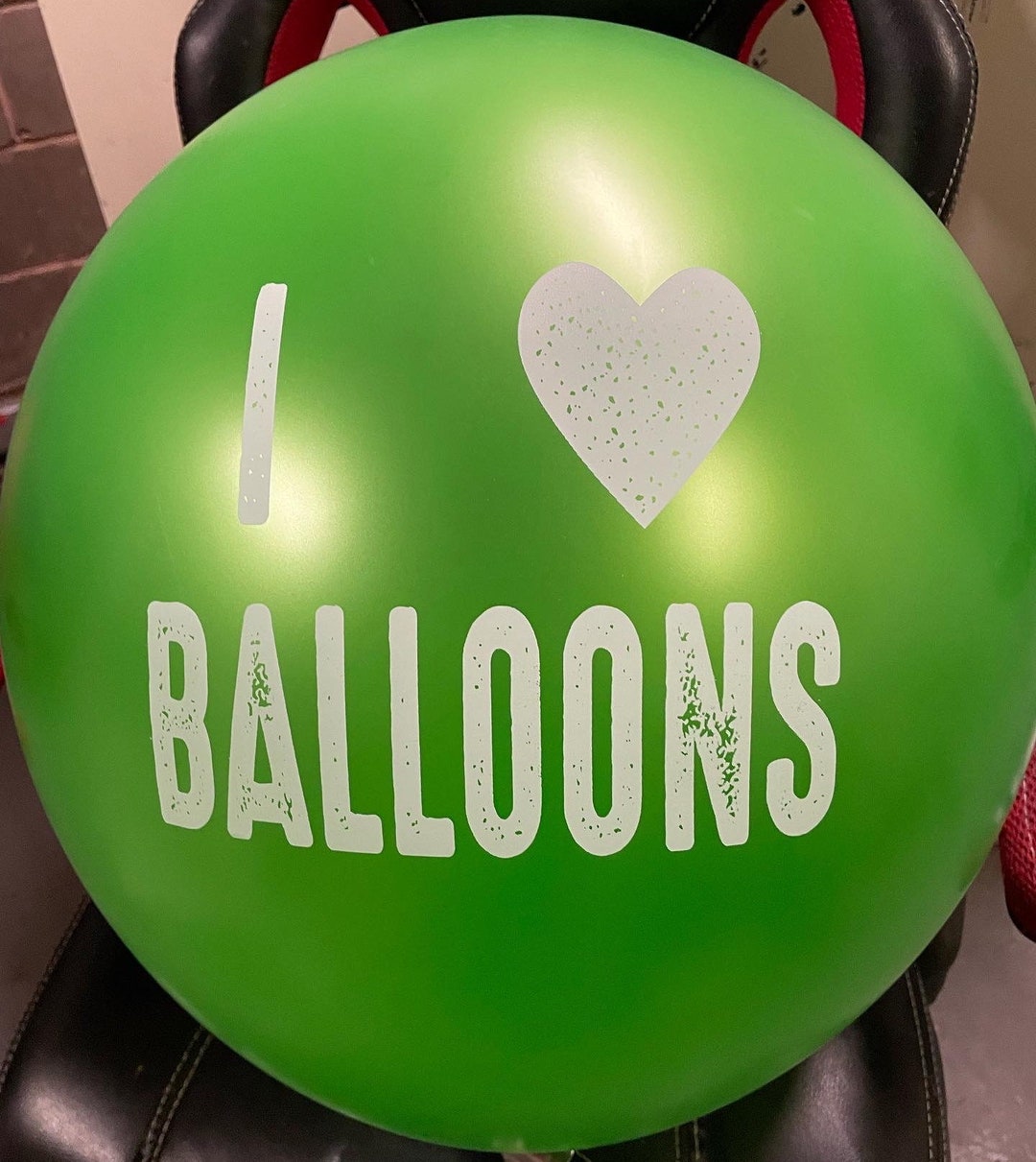 24 I Love Balloons 24 Inch Giant Latex Balloon 2ft 2foot Looner Looners Latex Fetish Etsy