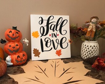 Fall in Love Decor | Etsy