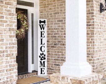 Paw Print Sign | Etsy