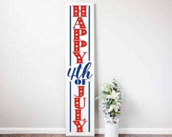 Happy 4th of July Sign | Etsy
