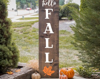 Fall Wooden Sign | Etsy