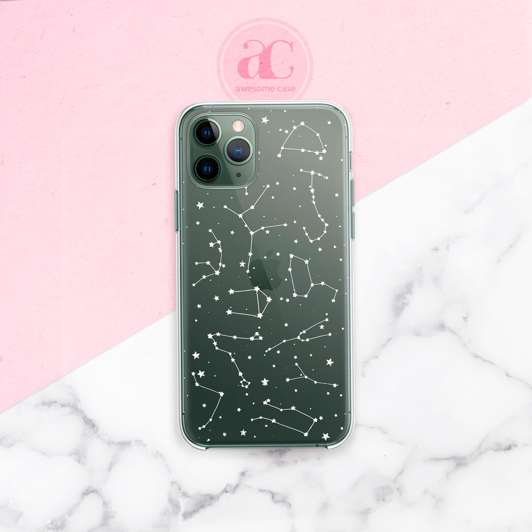 Constellations Phone Case: Protective Silicone, Zodiac Design, Silicone ...