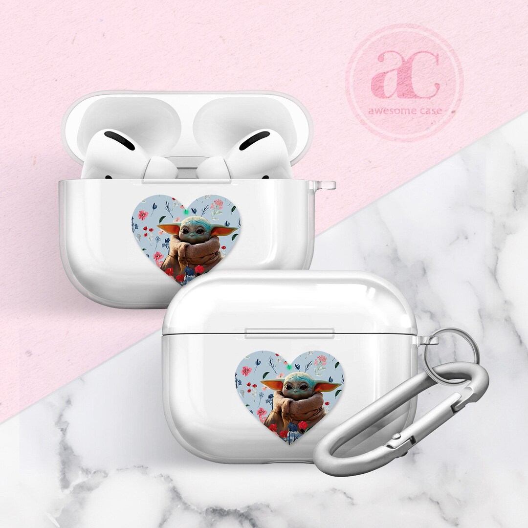 Cute Baby Airpods Pro Case Skull Clear Plastic Protective Case Airpods ...