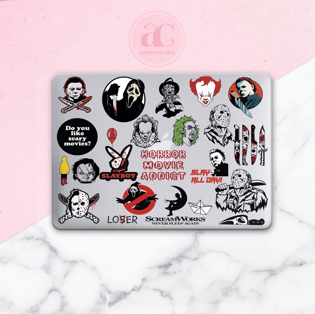 Scary Horror Movie MacBook Pro 14 16 2021 Case Halloween Villains ...