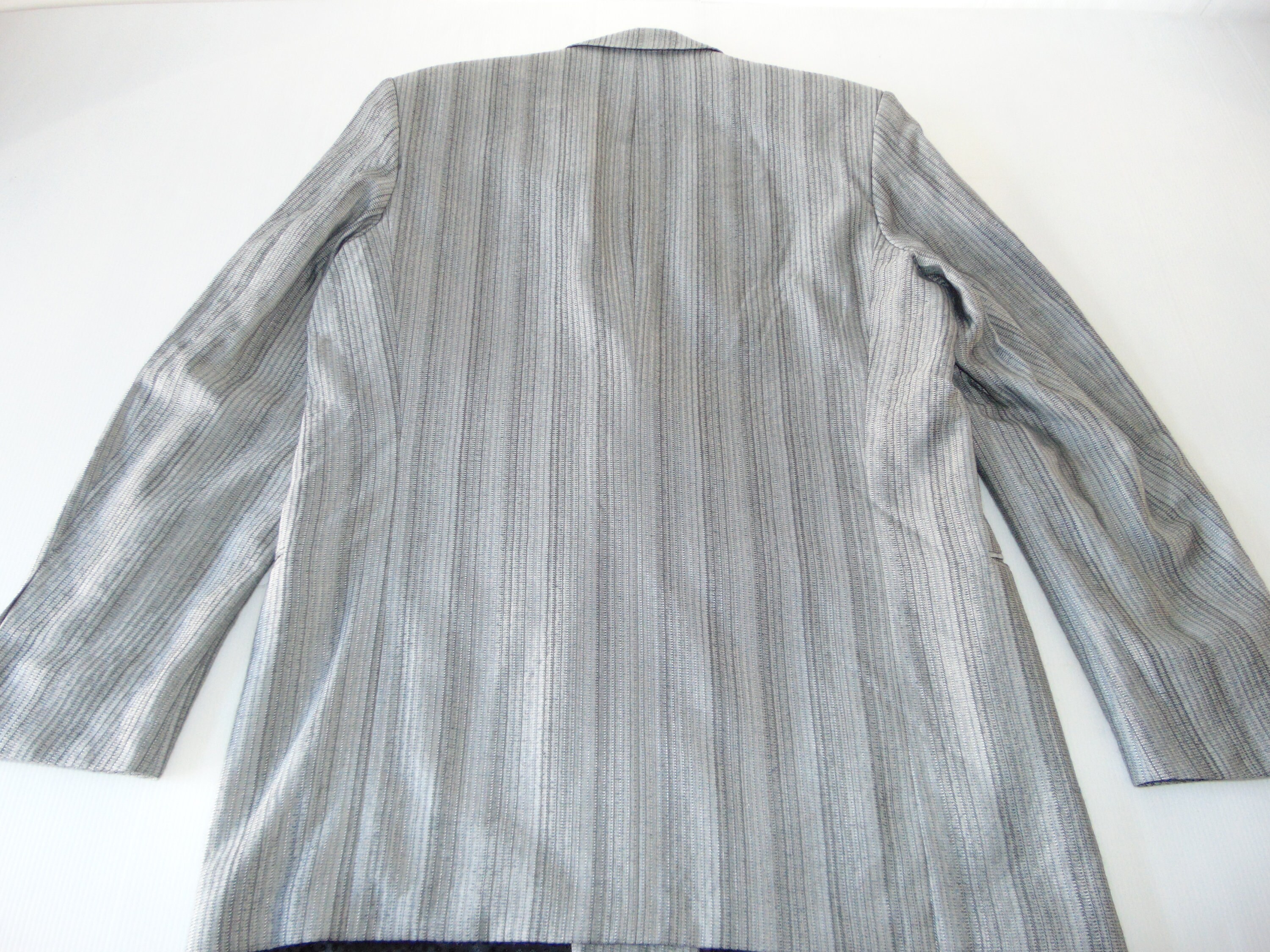 90s WILVORST Men's Double Breasted Light Suit Jacket Gray - Etsy