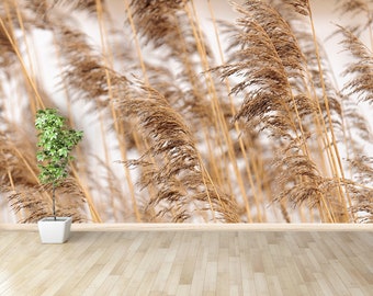 Reed Wall Mural - Etsy