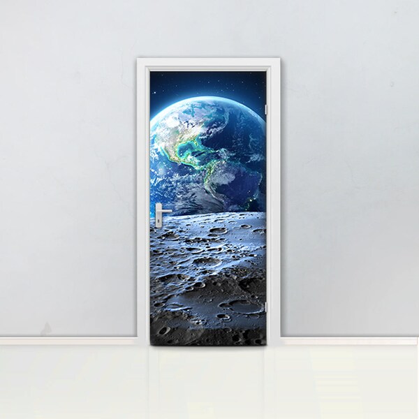 3d Door Space Decal - Etsy