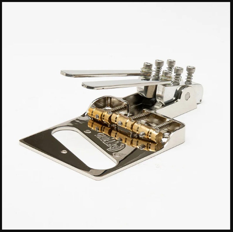 PEDAL STEEL TREMOLO Guitar Effects Tones! Certano T-bender - Chrome B&G ...