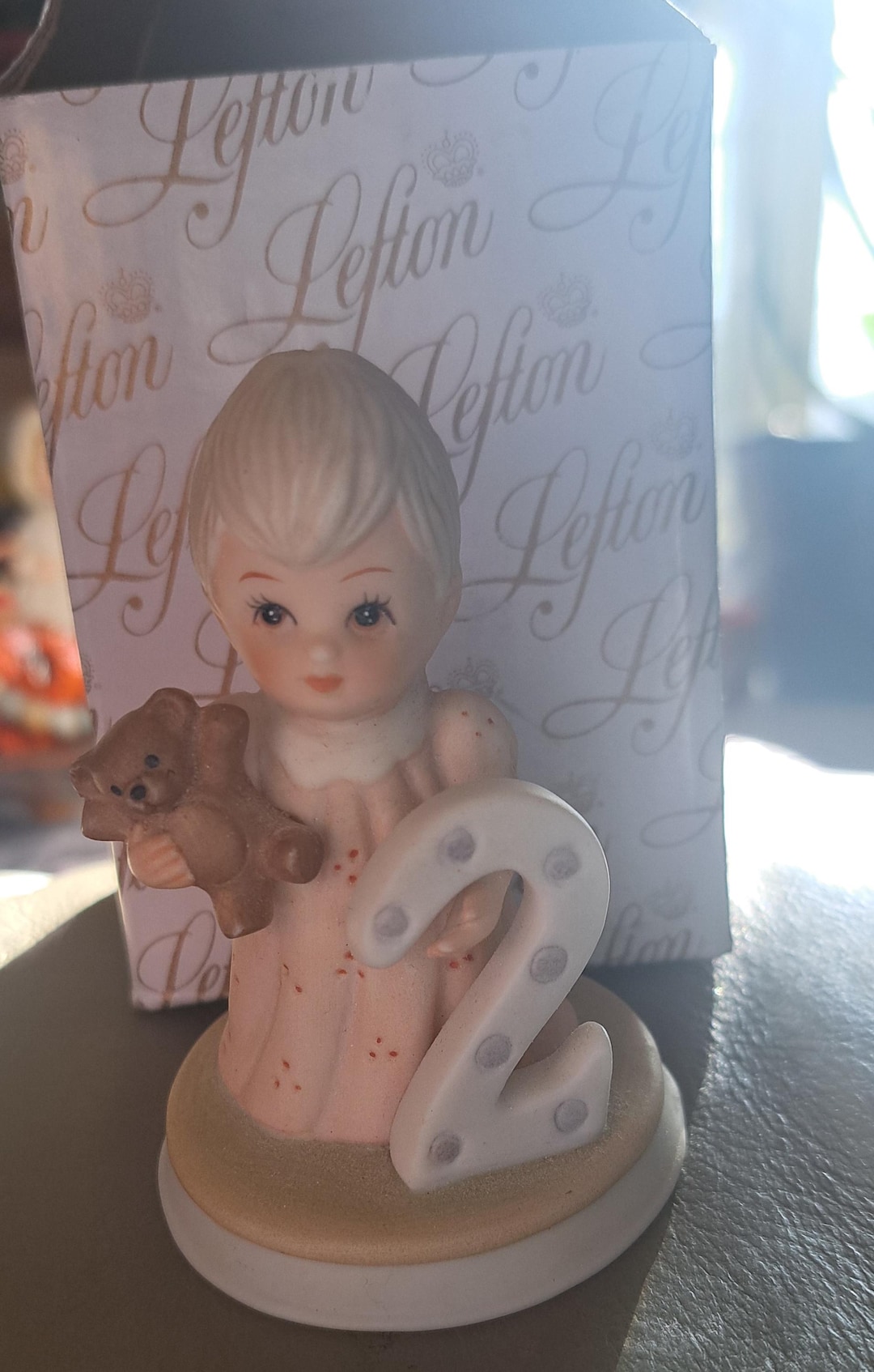 Lefton 1982 Porcelain Christopher Collection 2-year-old Birthday Girl ...