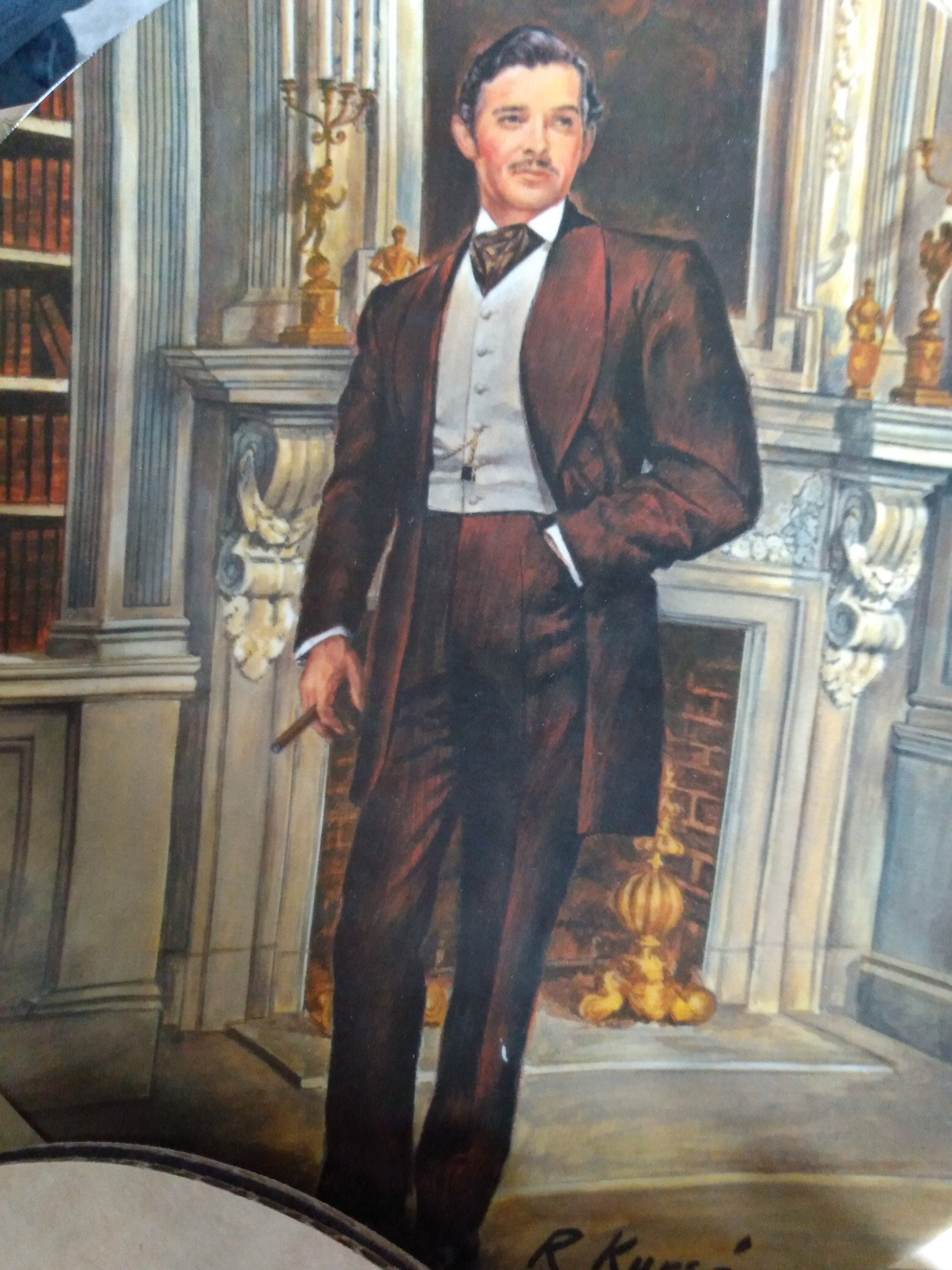 1981 Rhett Butler Collector Plate Bradford Exchange Edwin M. Knowles - Etsy