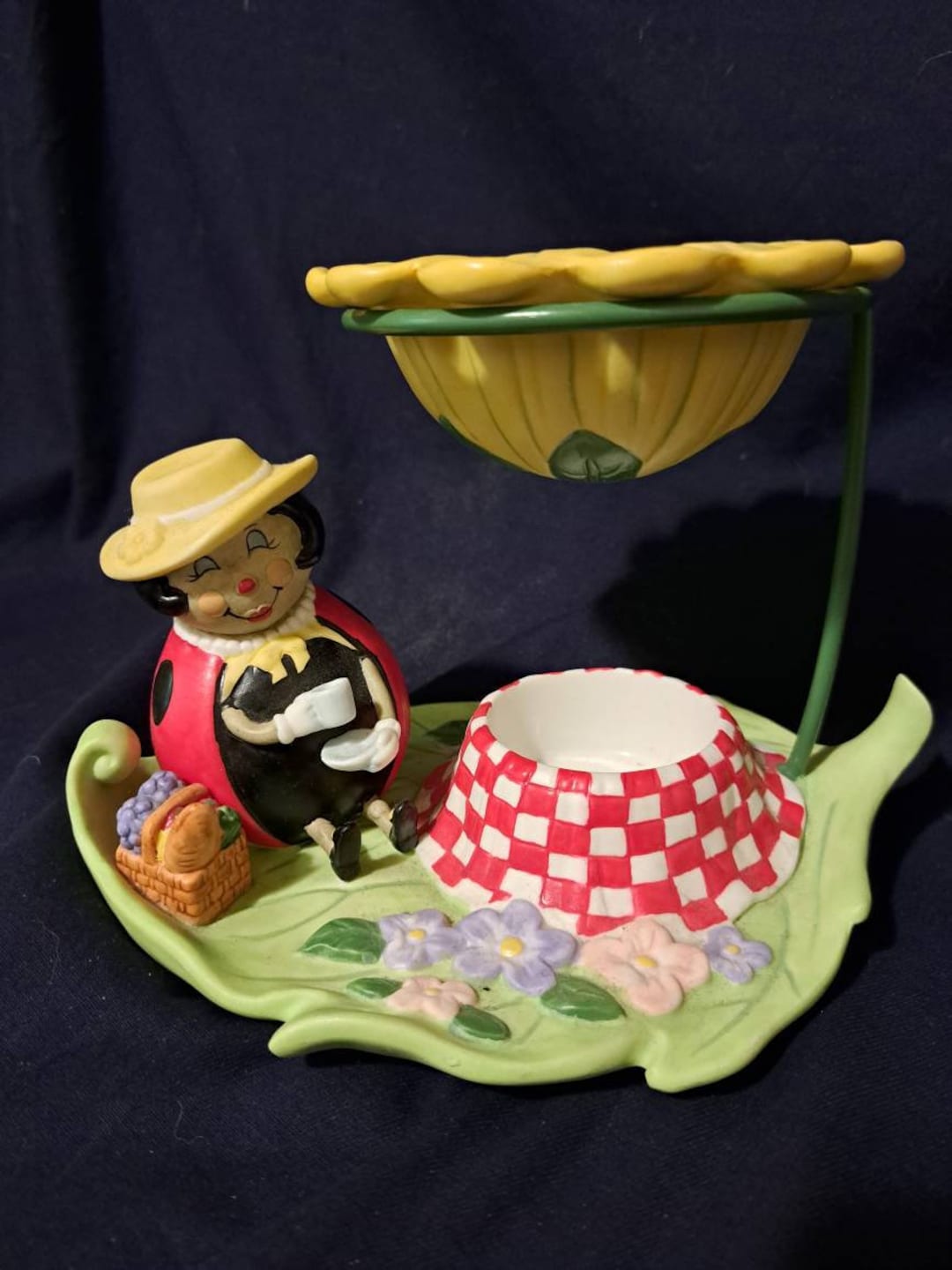 Partylite Ladybug Picnic Wax Melts Warmer Retired P8003 - Etsy