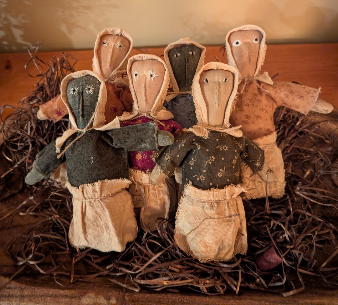 Primitive Handmade Rustic Prairie Stump Doll--folk Art Decor - Etsy
