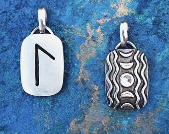 Silver Rune Jewelry | Etsy