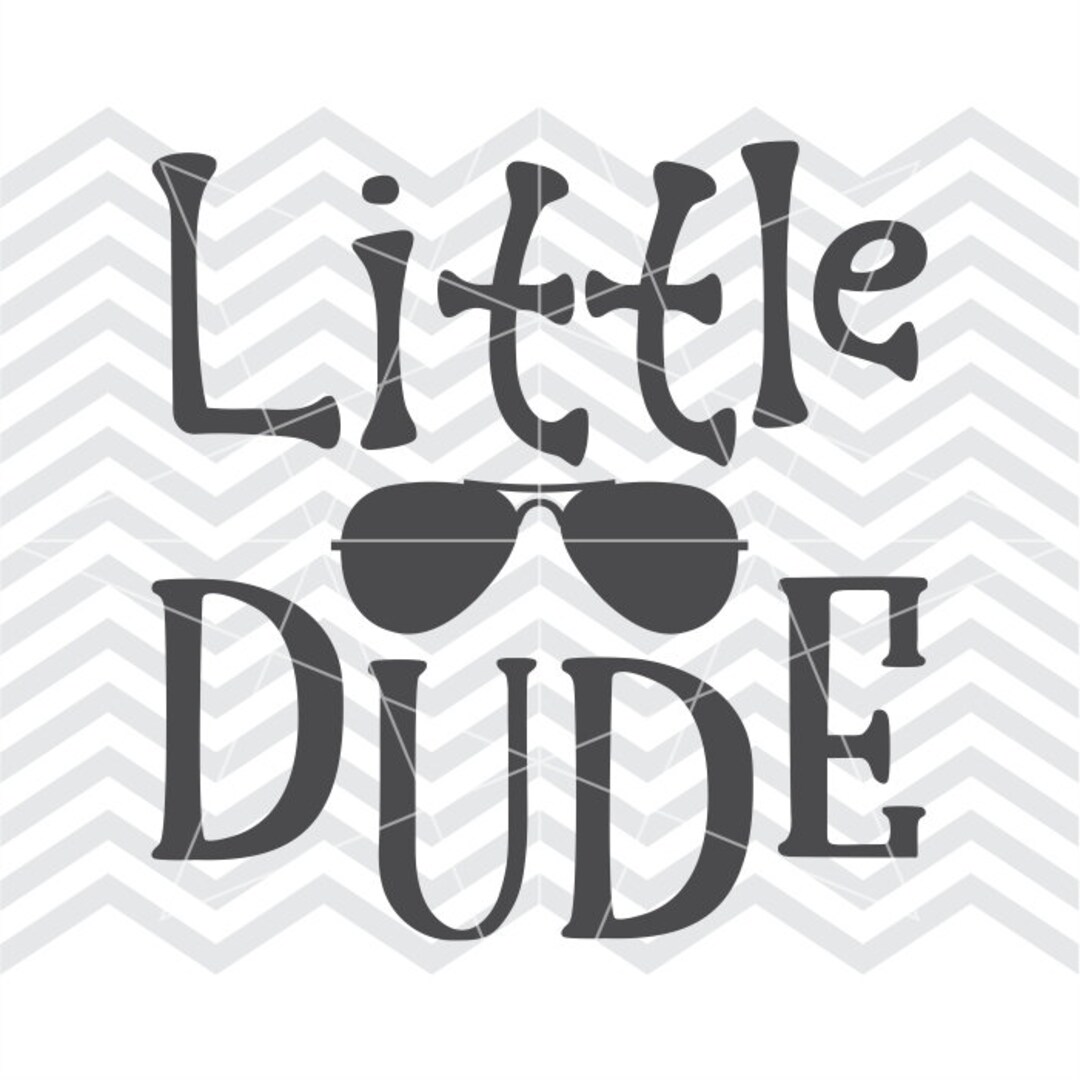 Little Dude. Little Dude Svg, Little Dude Dxf, Little Dude, Little ...