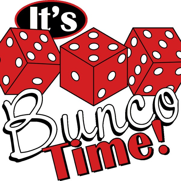 Bunco Clip Art - Etsy